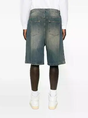 VALE FOREVER Crystal-embellished Embroidered Shorts
