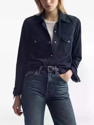 NILI LOTAN Travis Corduroy Shirt