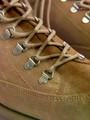 KAPTAIN SUNSHINE Suede Lug-sole Derby Shoes