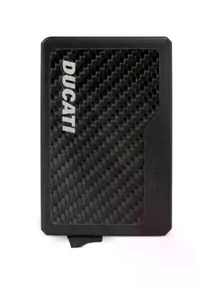 PIQUADRO X Ducati Logo-print Cardholder