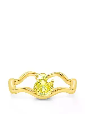DI VOLPE Paperella Sapphire Ring - Gold