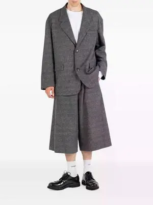 SOCIETE ANONYME Checked Wool Blazer