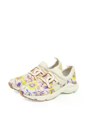 TOD'S Kate Floral Print Sneakers
