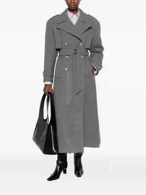 LE SULLY STUDIO Double-breasted Belted Coat
