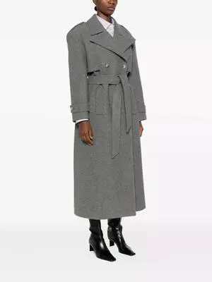 LE SULLY STUDIO Double-breasted Belted Coat