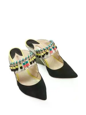 SOPHIA WEBSTER Tassel Embellished Wedge Sandals