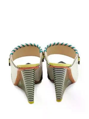 SOPHIA WEBSTER Tassel Embellished Wedge Sandals