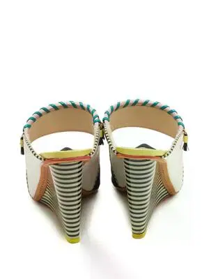 SOPHIA WEBSTER Tassel Embellished Wedge Sandals