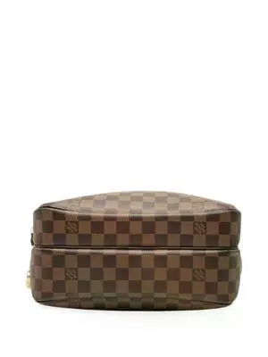 LOUIS VUITTON 2009 Damier Ebene Reporter Pm Crossbody Bag
