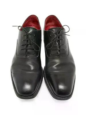 Alexander McQueen Lace-up Oxford Shoes - Black