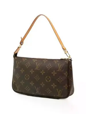 LOUIS VUITTON 2003 Monogram Pochette Accessoires Shoulder Bag