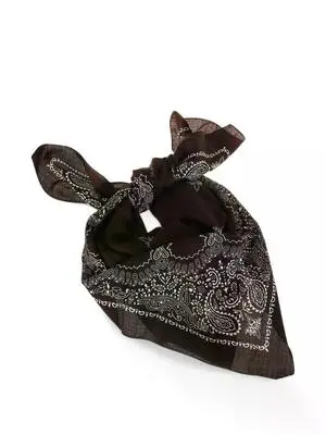 Destin Judy Paisley-print Scarf - Brown
