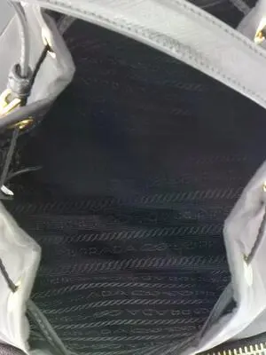 Prada Drawstring Tessuto Small Bucket Bag