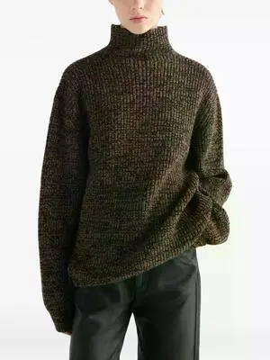 LEMAIRE High-neck Sweater In Yak Alpaca