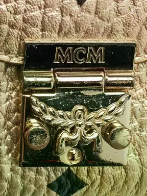 Mcm Patricia Visetos Mini Bag