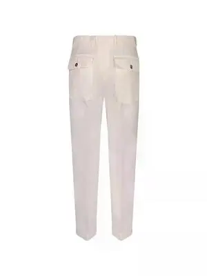 DELL'OGLIO Louis Button-flap Pocket Trousers