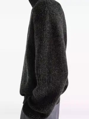 LEMAIRE High-neck Sweater In Yak Alpaca