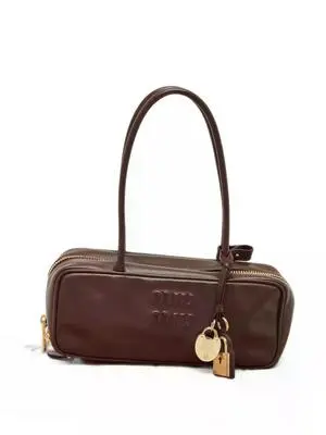 Miu Miu Small Beau Leather Tote Bag