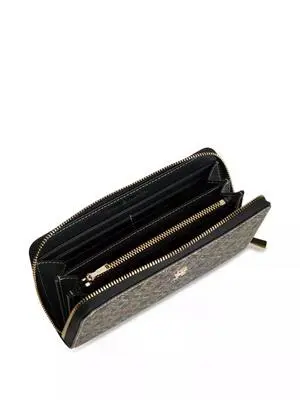 Tommy Hilfiger Monogram-print Th Plaque Wallet