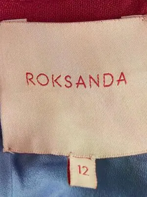 ROKSANDA Bow-detail Peplum Top