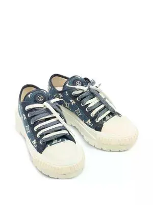 LOUIS VUITTON Monogram Denim Sneakers