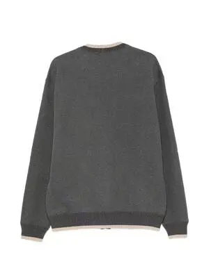 MARANT Logo Patch Button-up Cardigan - Grey