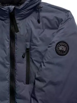 Canada Goose Logo Patch Hooded Padded Jacket