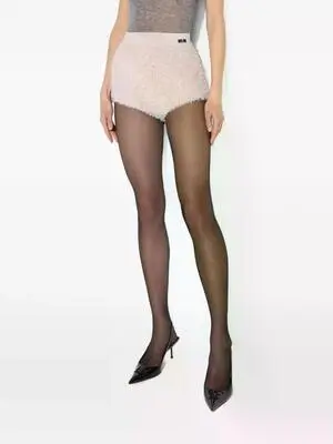 Elisabetta Franchi Shorts In Fleece Fabric