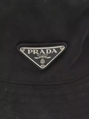 Prada Logo-plaque Bucket Hat