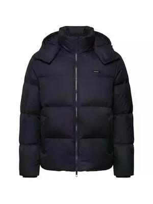 Calvin Klein Hooded Padded Jacket - Blue