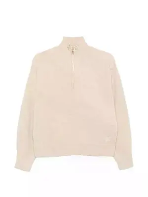 KUJTEN Cashmere Quarter-zip Sweater