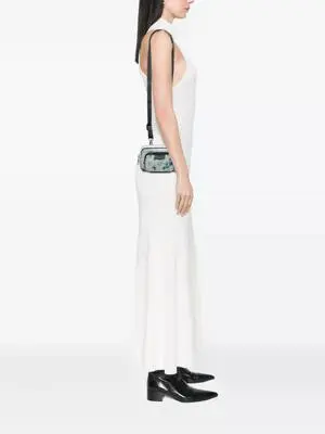 LOUIS VUITTON Monogram Denim Watercolor Hickory Stripes Pouch Crossbody Bag - Blue