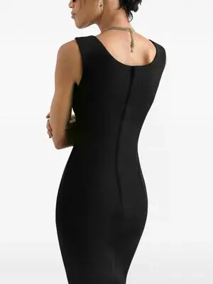 Dolce & Gabbana Double Wool Crêpe Midi Dress