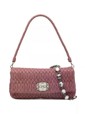 Miu Miu Braided Shoulder Bags