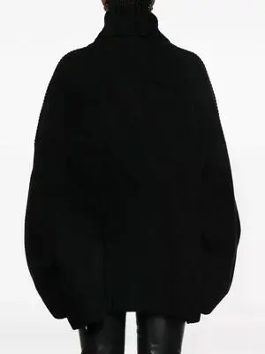 THE FRANKIE SHOP Ribbed-knit Zip-up Cardigan
