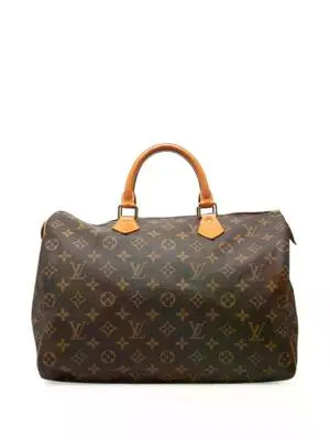 LOUIS VUITTON 1995 Monogram Speedy 35 Boston Bag
