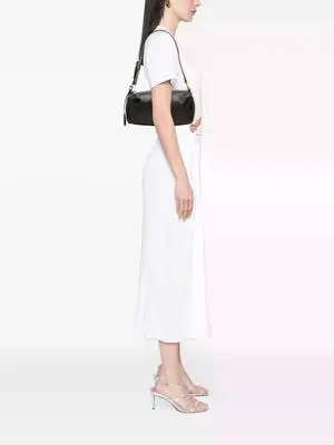 Prada 2010-2026 Soft Calf Shoulder Bag - Black