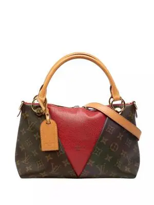 LOUIS VUITTON 2018 Monogram V Tote Bb Satchel - Brown
