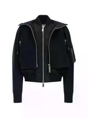 Sacai Sponge Double-layer Bomber Jacket