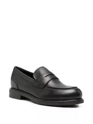 NEROGIARDINI Leather Penny Loafers