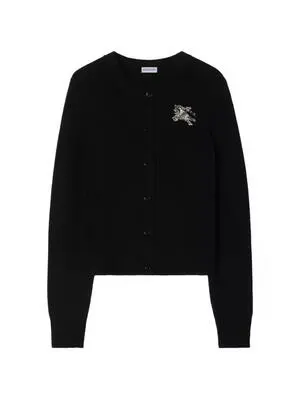 Burberry Knight Wool Cashmere Cardigan