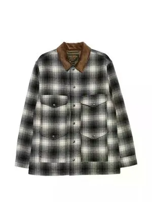 Filson Check-pattern Corduroy-collar Jacket