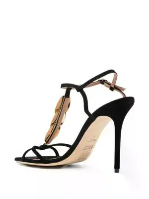 MALONE SOULIERS Embellished T-bar Sandals