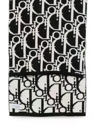 Dior 2010s Monogram-pattern Scarf