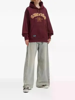 CHOCOOLATE Logo-embroidered Drawstring Hoodie