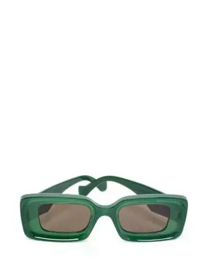 Loewe Rectangle Sunglasses - Green