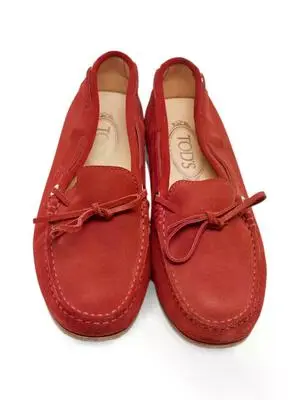 TOD'S Gommino Bow Loafers