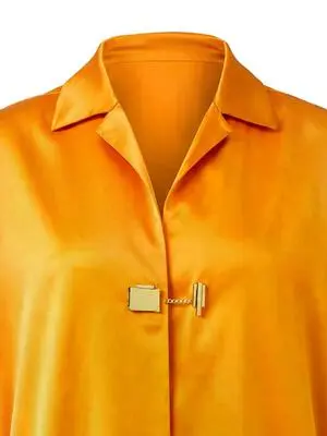 DANAME Hardware-detail Satin-finish Blouse