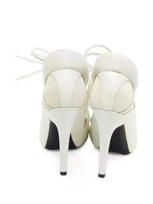 LOUIS VUITTON Streamline Lace-up Pumps