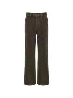 SOCIETE ANONYME Corduroy Wide-leg Trousers - Brown